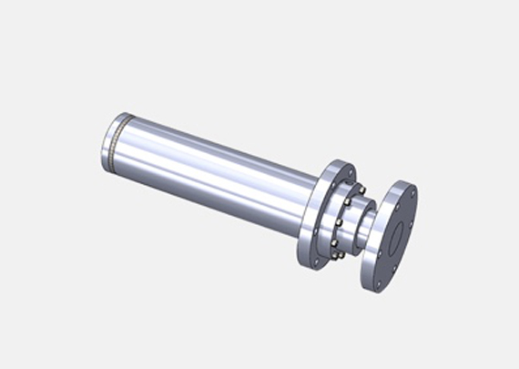 Welded Cylinder Flange Port